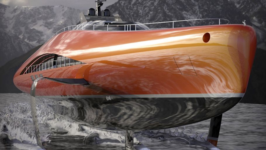 A $86 Million Superyacht Concept that Can ‘Fly’ Across the Water ...